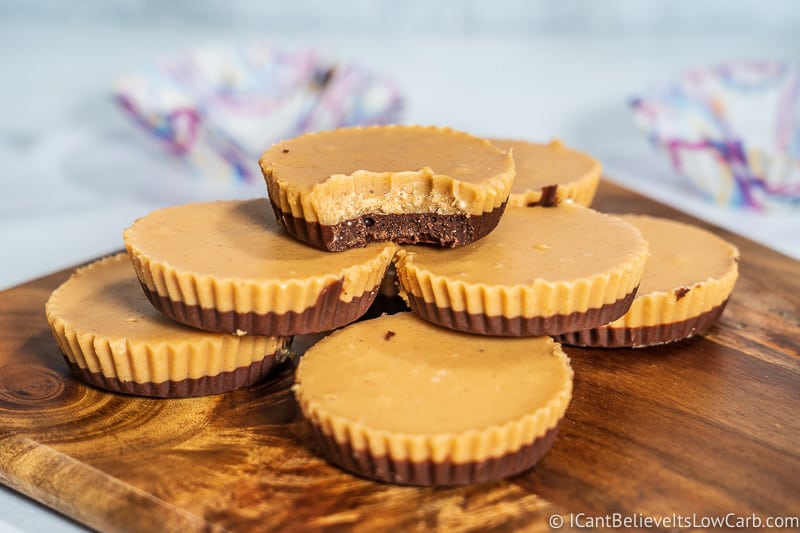 Best Keto Chocolate Peanut Butter Fat Bombs | No-Bake & Vegan