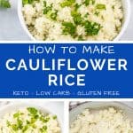 How to Make Cauliflower Rice - 7 Best Ways for Riced Cauliflower