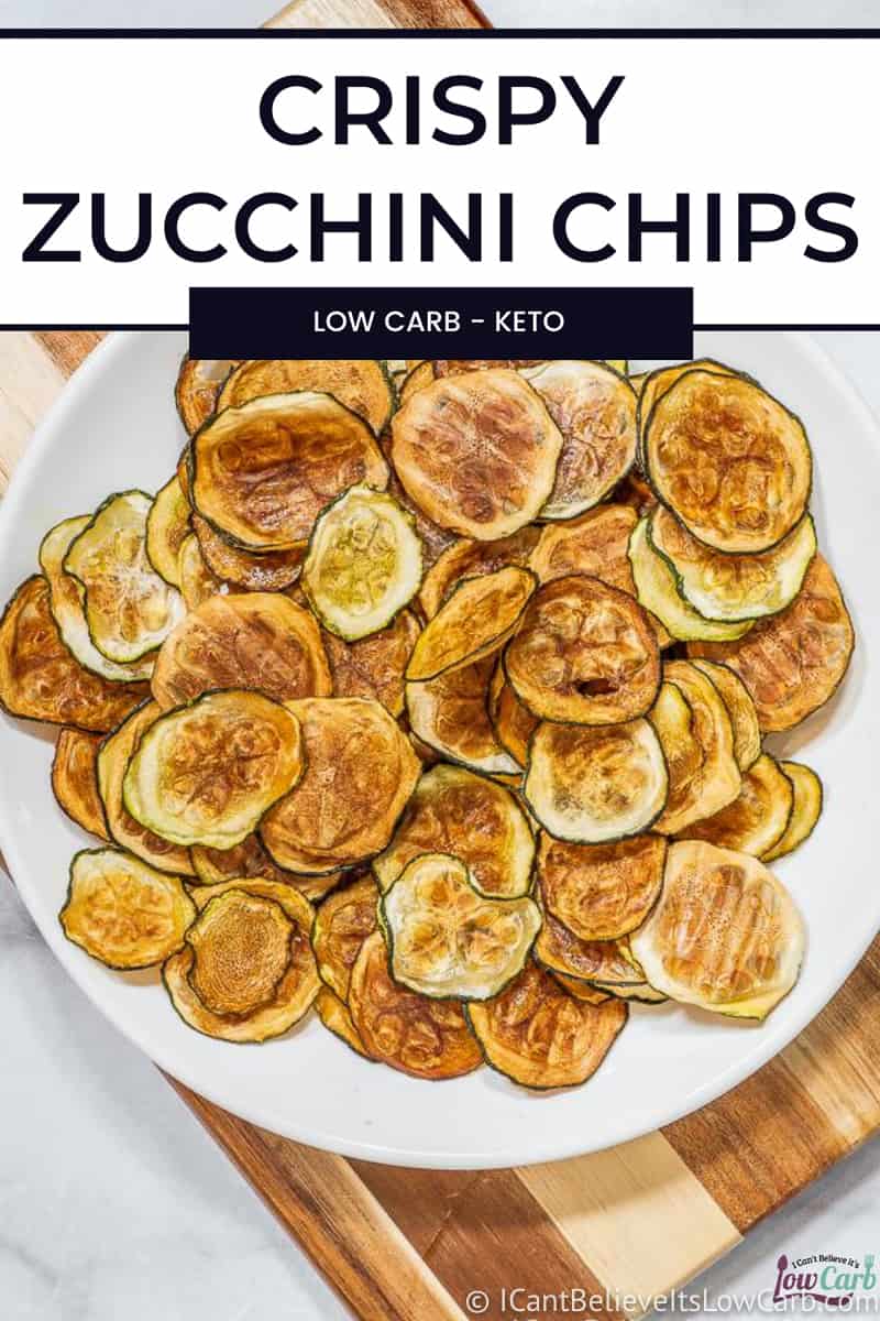 Thin & Crispy Baked Zucchini Chips Recipe | (Easy and Healthy)
