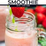 The BEST Keto Smoothie Recipe - Perfect Low Carb Breakfast