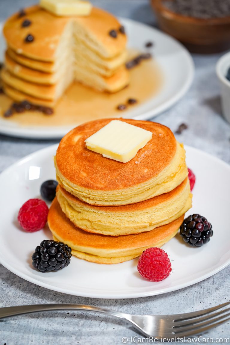 BEST Low Carb Keto Pancakes Recipe | Fluffy & Easy