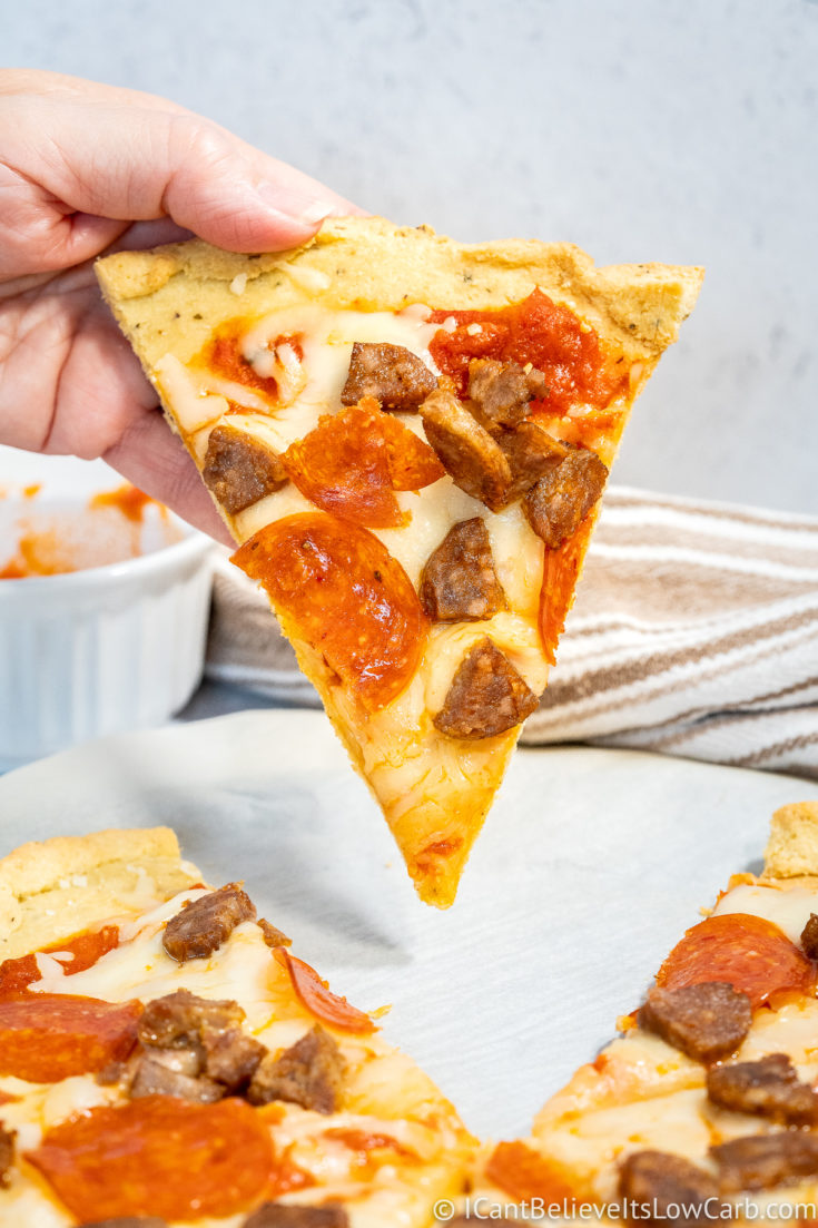 Crispy Almond Flour Pizza Crust Recipe (Low Carb & Keto-Friendly)