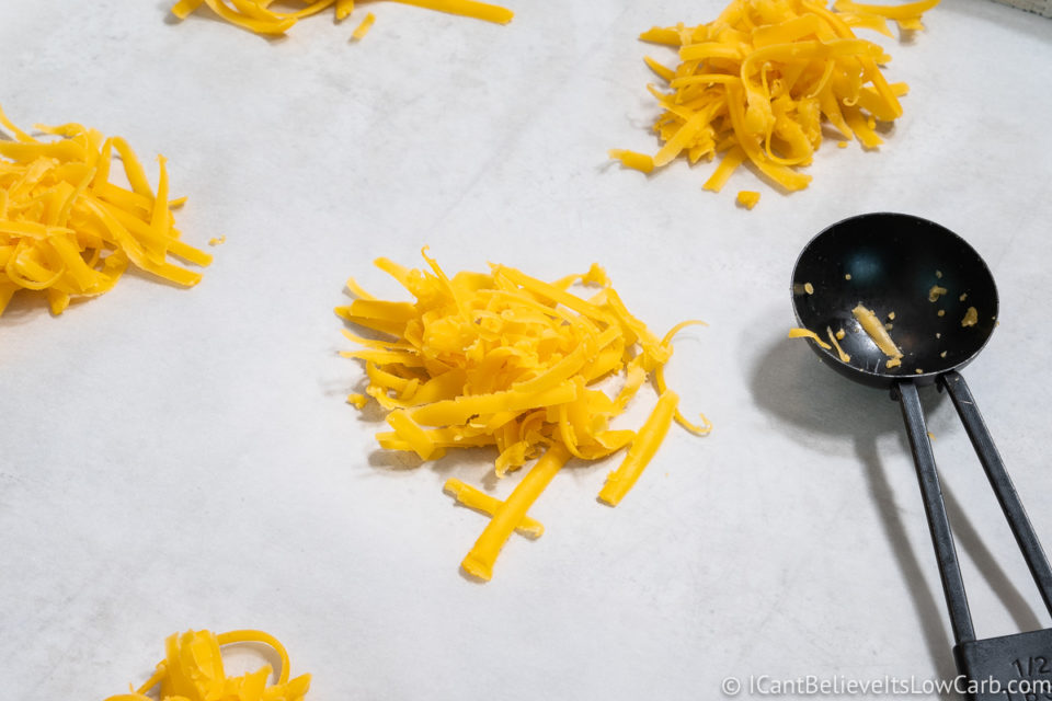 Crispy Keto Cheese Chips Recipe | Cheddar Cheese Crisps