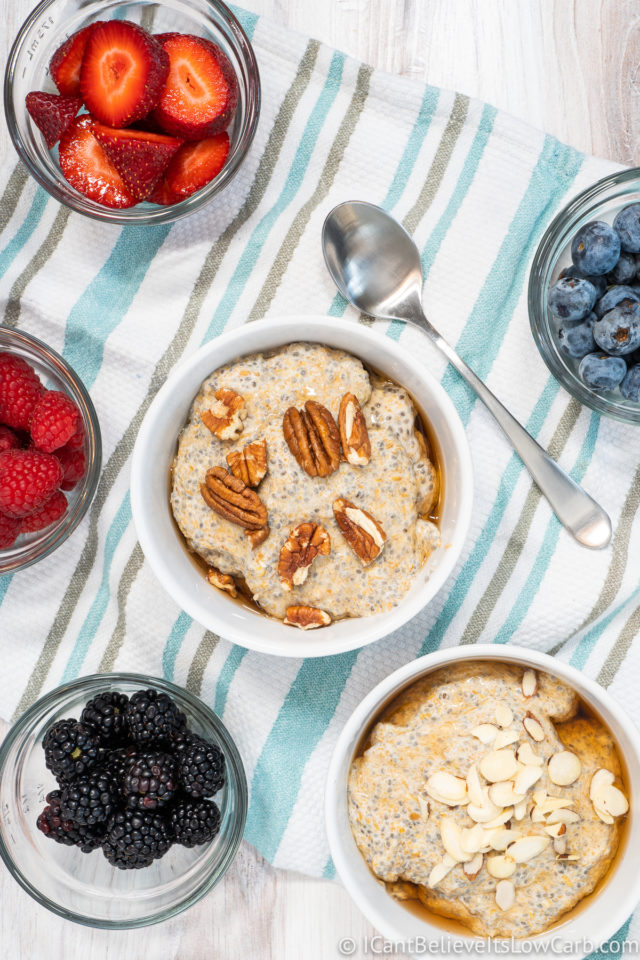 Best Keto Oatmeal Recipe | Low Carb Oatmeal “Noatmeal”