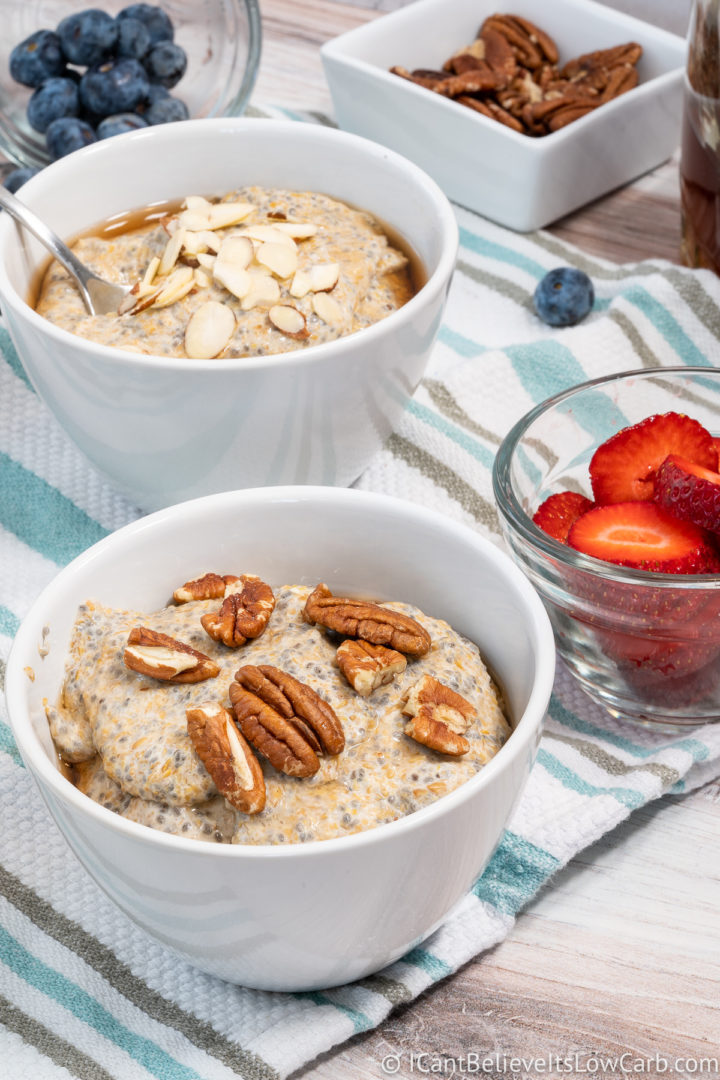 Best Keto Oatmeal Recipe | Low Carb Oatmeal “Noatmeal”